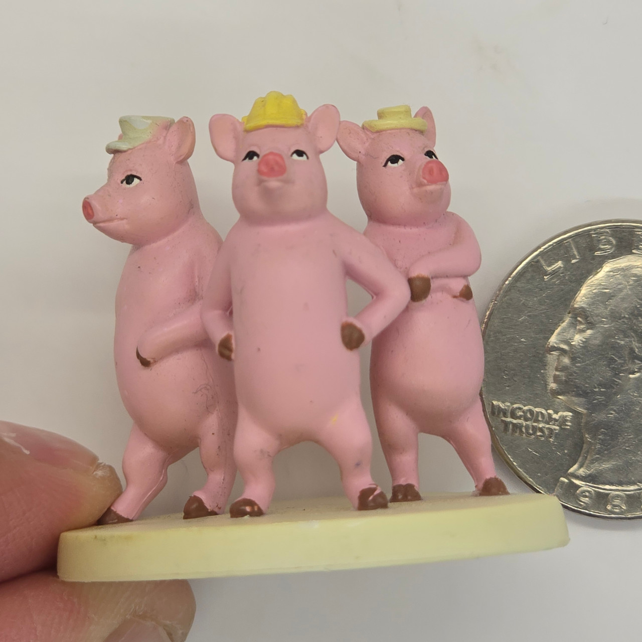Three Little Pigs Mini Figure - 20250305 - Retro World Korea