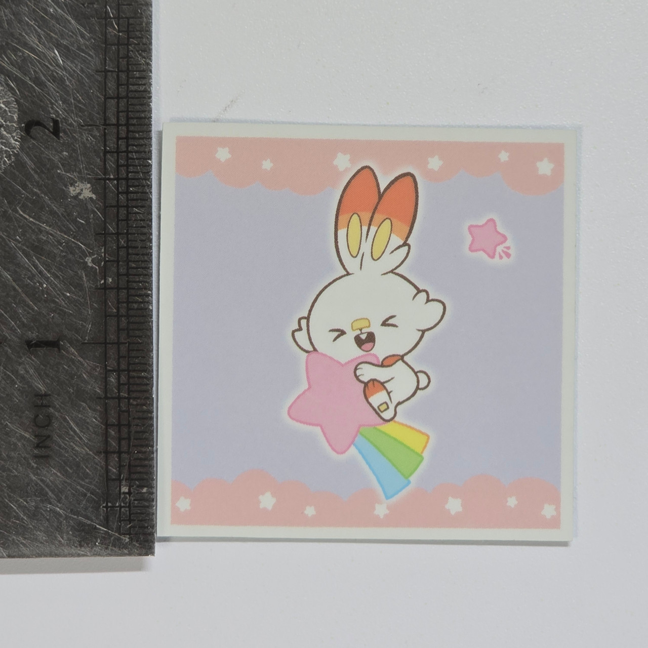 Japanese Pokemon Wafer Snack Sticker - Scorbunny - 20250930 - BKSFDRWR ...