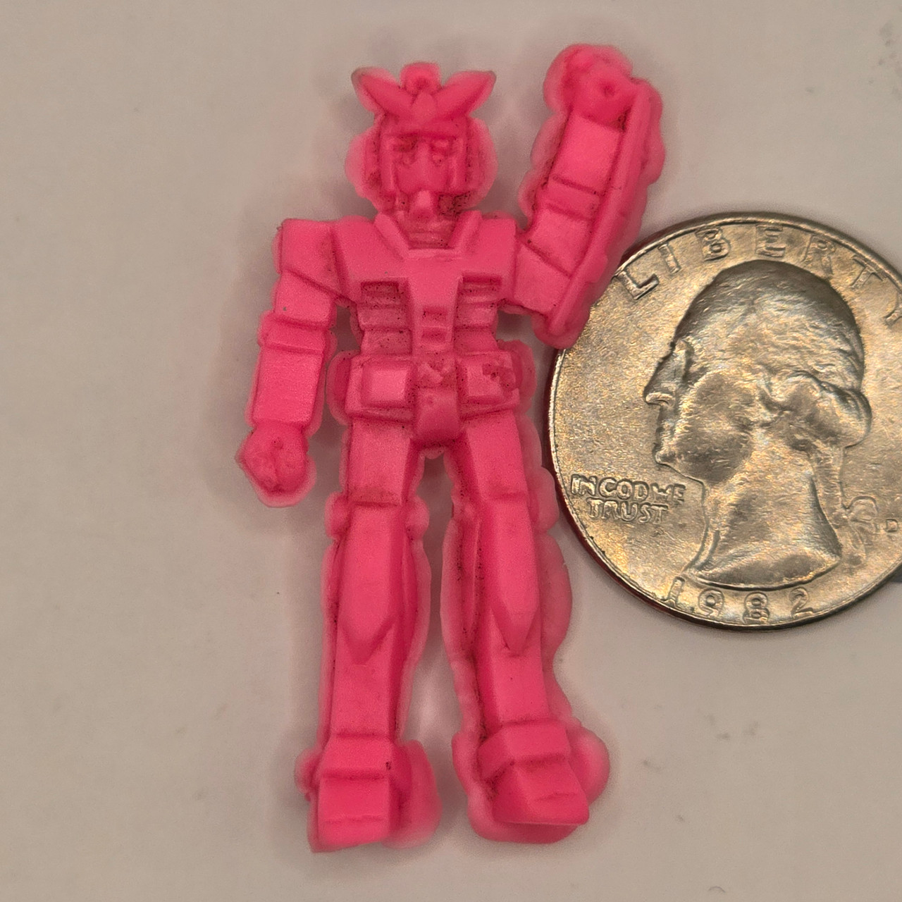 Gundam Series Mech Keshi - Pink #01 - 20240712 - Retro World Korea
