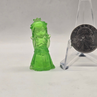 Super Mario Series Mini Figure - Clear Green - Princess Peach ...