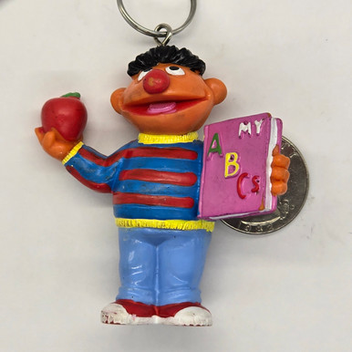 Sesame Street Mini Figure Keychain - Ernie - 20250305 - Retro World Korea