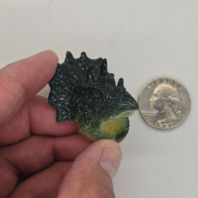 Rubber Dinosaur Ring - Triceratops - 20250310 - Retro World Korea