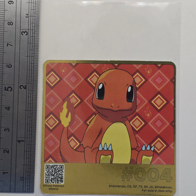 Pokemon Oreo Sticker Card - Charmander - 20250508 - BNDR - Retro World ...