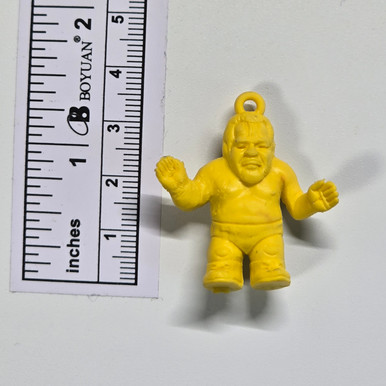 Japanese Pro Wrestler Keshi - Yellow (SMALL STAIN / DAMAGE ON BACK ...