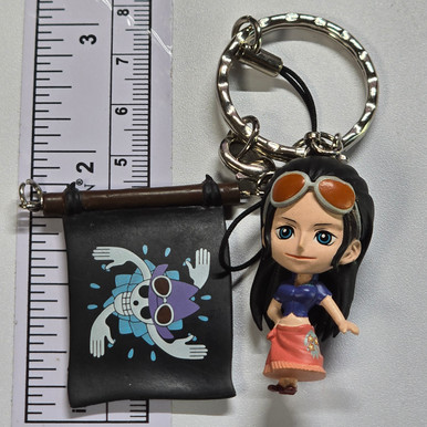 One Piece Series - Nico Robin #01 Mini Figure Keychain Charm Strap ...