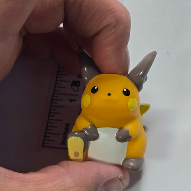 Pokemon Sofubi Finger Puppet Mini Figure - Raichu - 20251203 - Retro ...