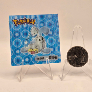 Korean Pokemon Seaweed Packs Lenticular Sticker Seel / Dewgong 20240514 ...