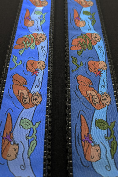 LEASH / Sea Otters Trim (2 color options) - Copper River Fleece