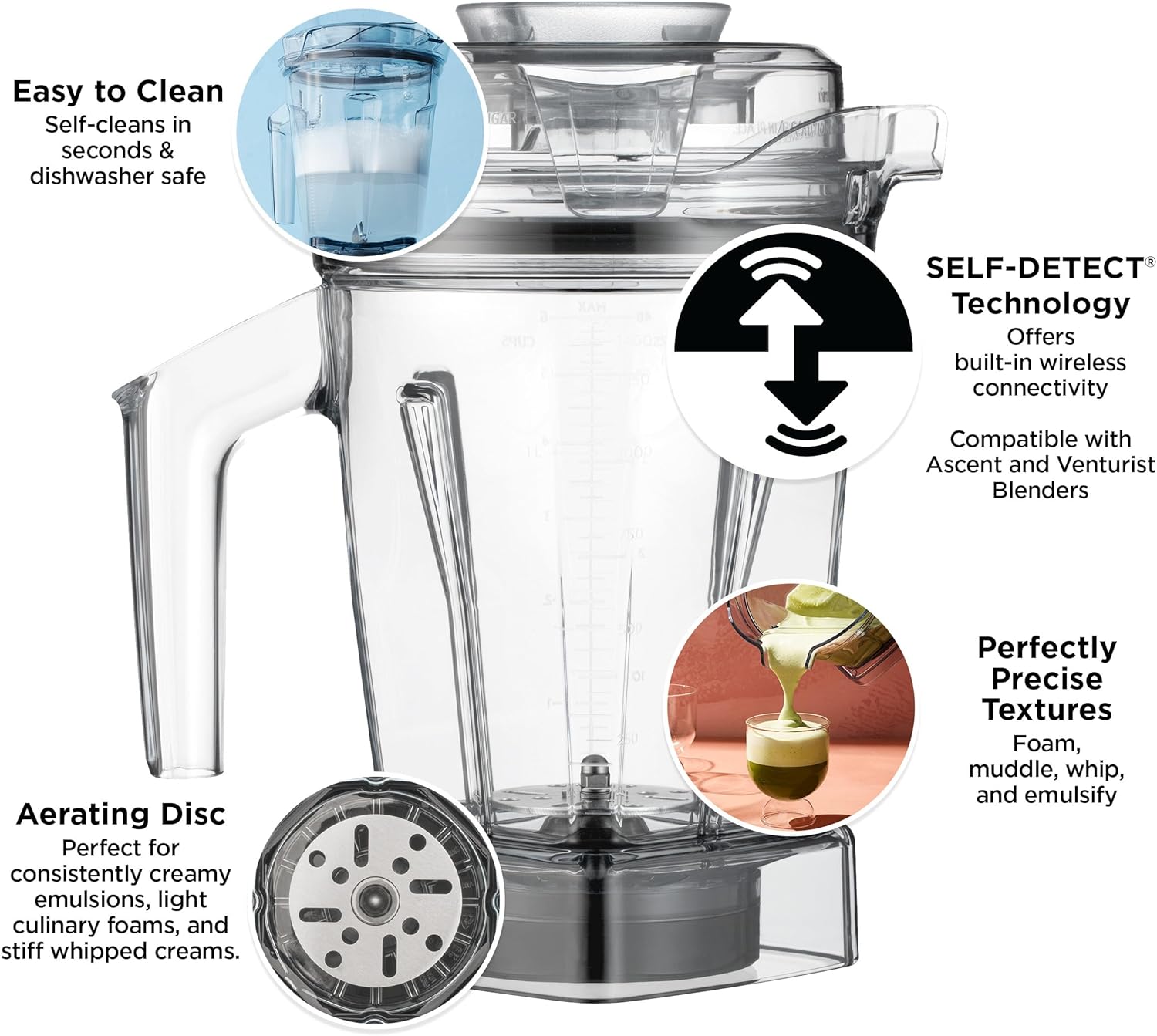 Vitamix 48 Oz Aer Disc Container