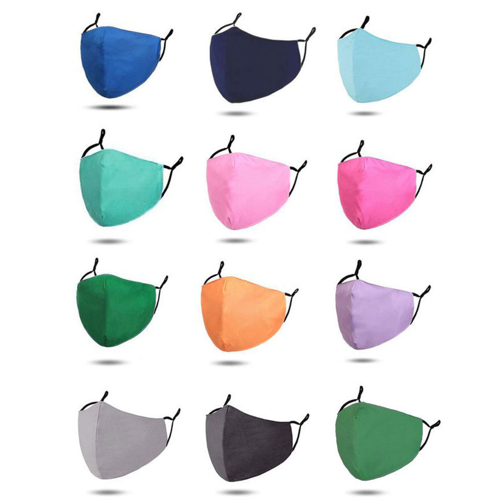 Clearance Plain Coloured Reusable Face Mask by Maskit - Commercial ...