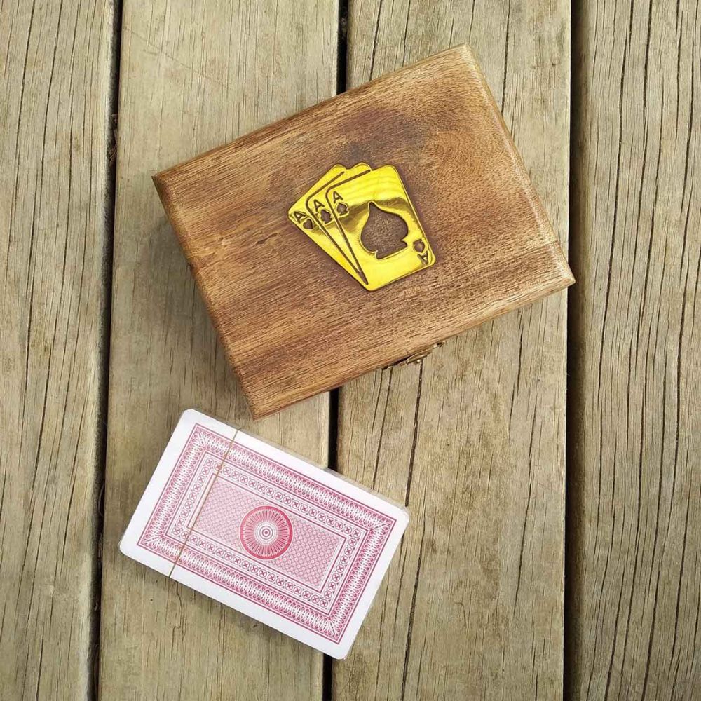 The Timber Box of Cards | Commercial Supplies Limited | Shop Now