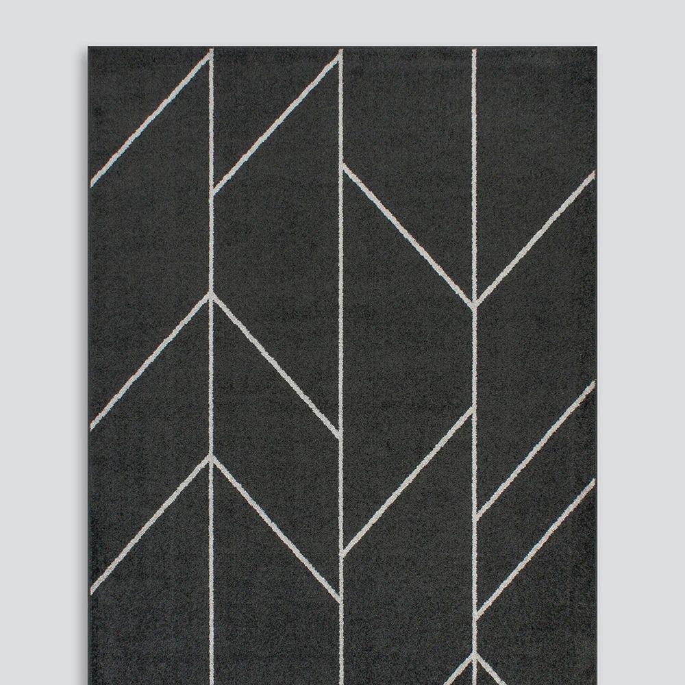 Kingston Black Floor Rug by Ollo | CSL | Buy Now