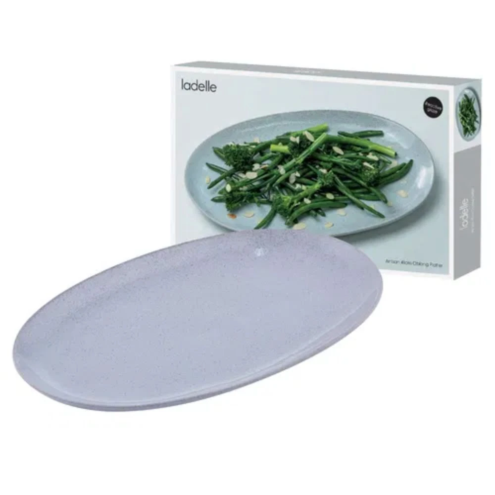 Buy Artisan Blue Oblong Platter by Ladelle | Commercial Supplies Limited