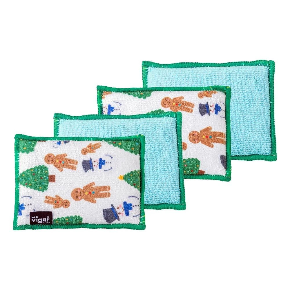 Purchase Frosty The Snowman Microfibre Sponges - 4 Pack by Vigar | www ...