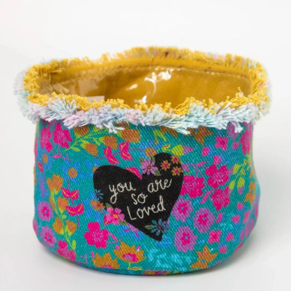 Buy Canvas Planter Cover - You Are Loved SML by Natural Life ...