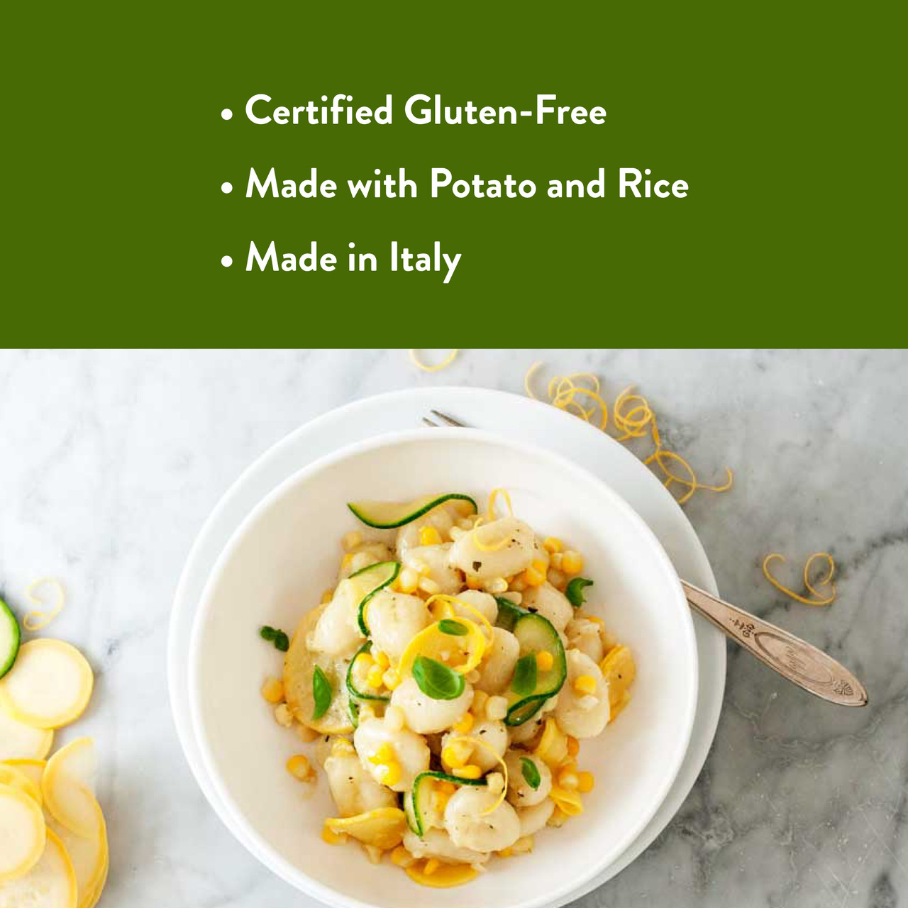 Gluten Free Mini Gnocchi (Potato & Rice Flour) | DeLallo