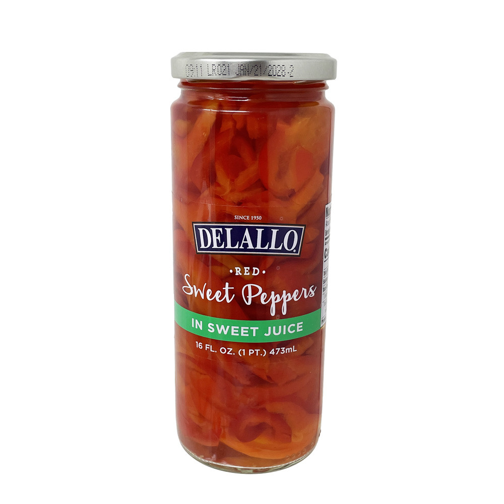 Sweet Red Peppers (Strips) | DeLallo