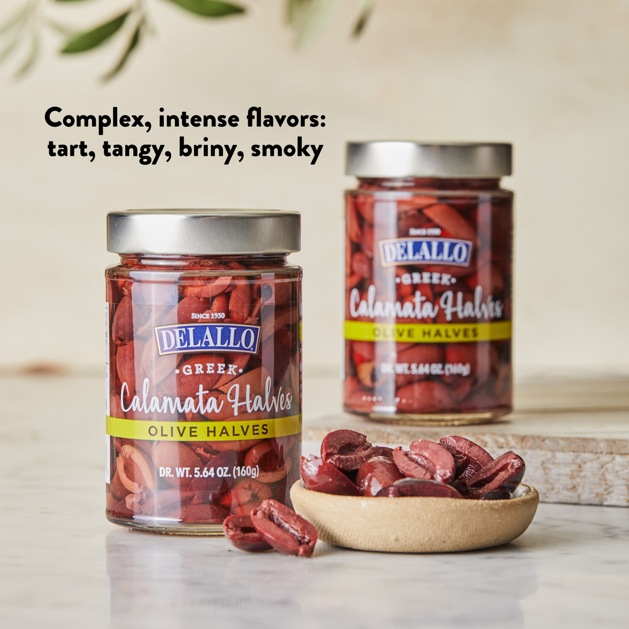 Kalamata Olives (Halves) | DeLallo