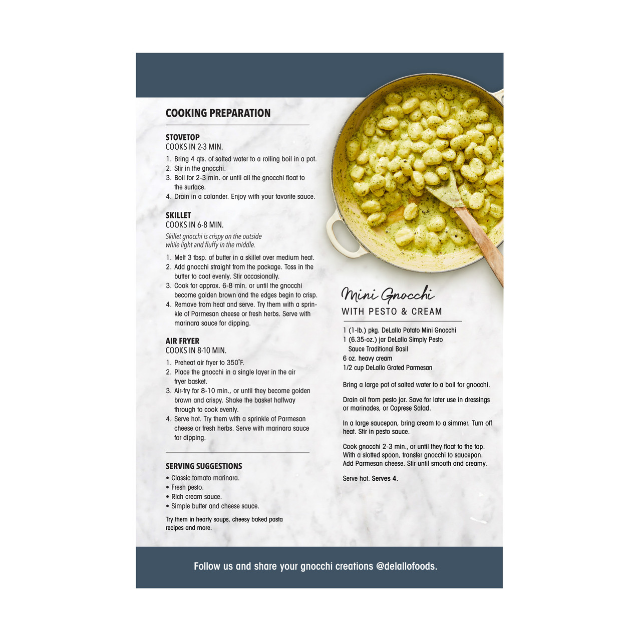 Mini Potato Gnocchi | DeLallo