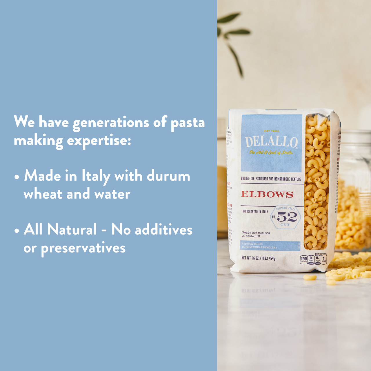 Elbow Macaroni | DeLallo