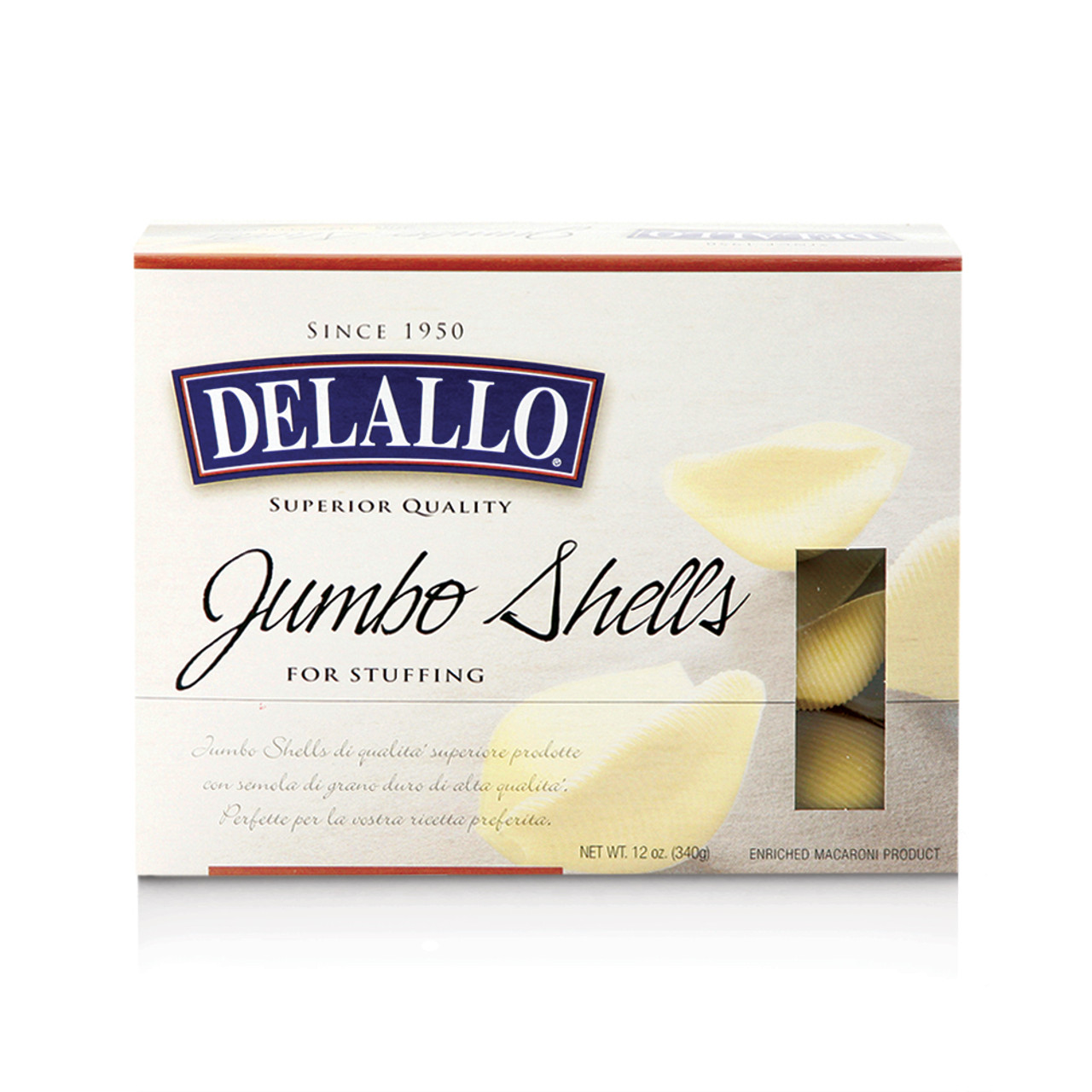 Jumbo Shells (Conchiglioni) | DeLallo