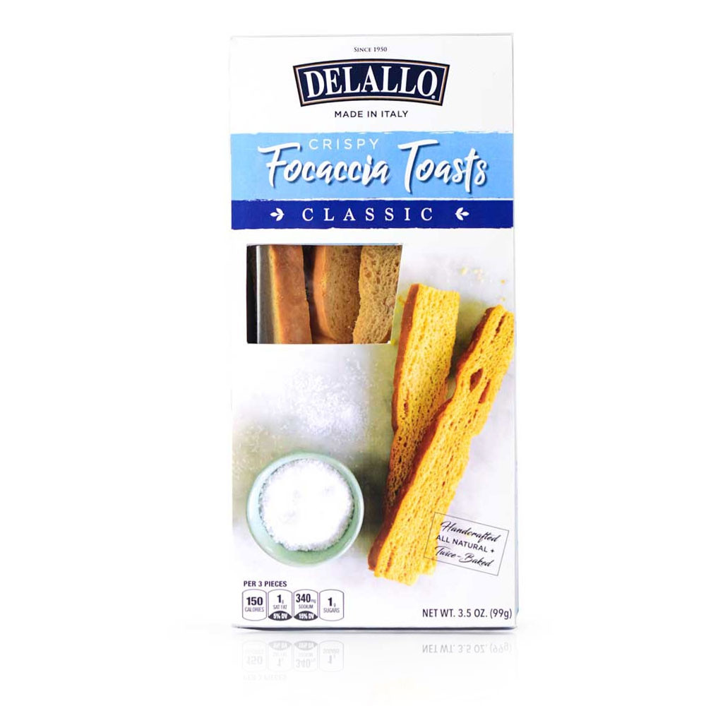 Focaccia Toasts (Classic) | DeLallo
