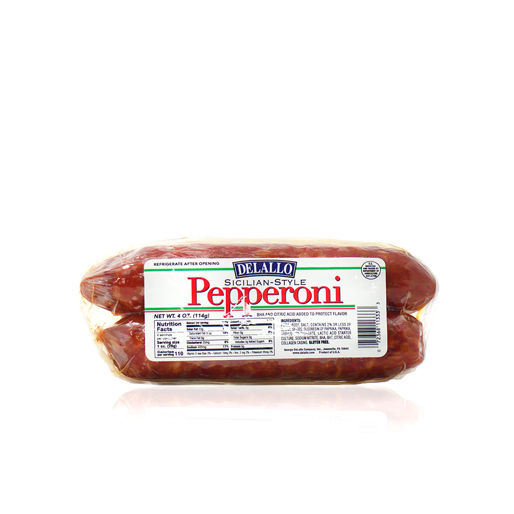 Mini Pepperoni Sticks | DeLallo