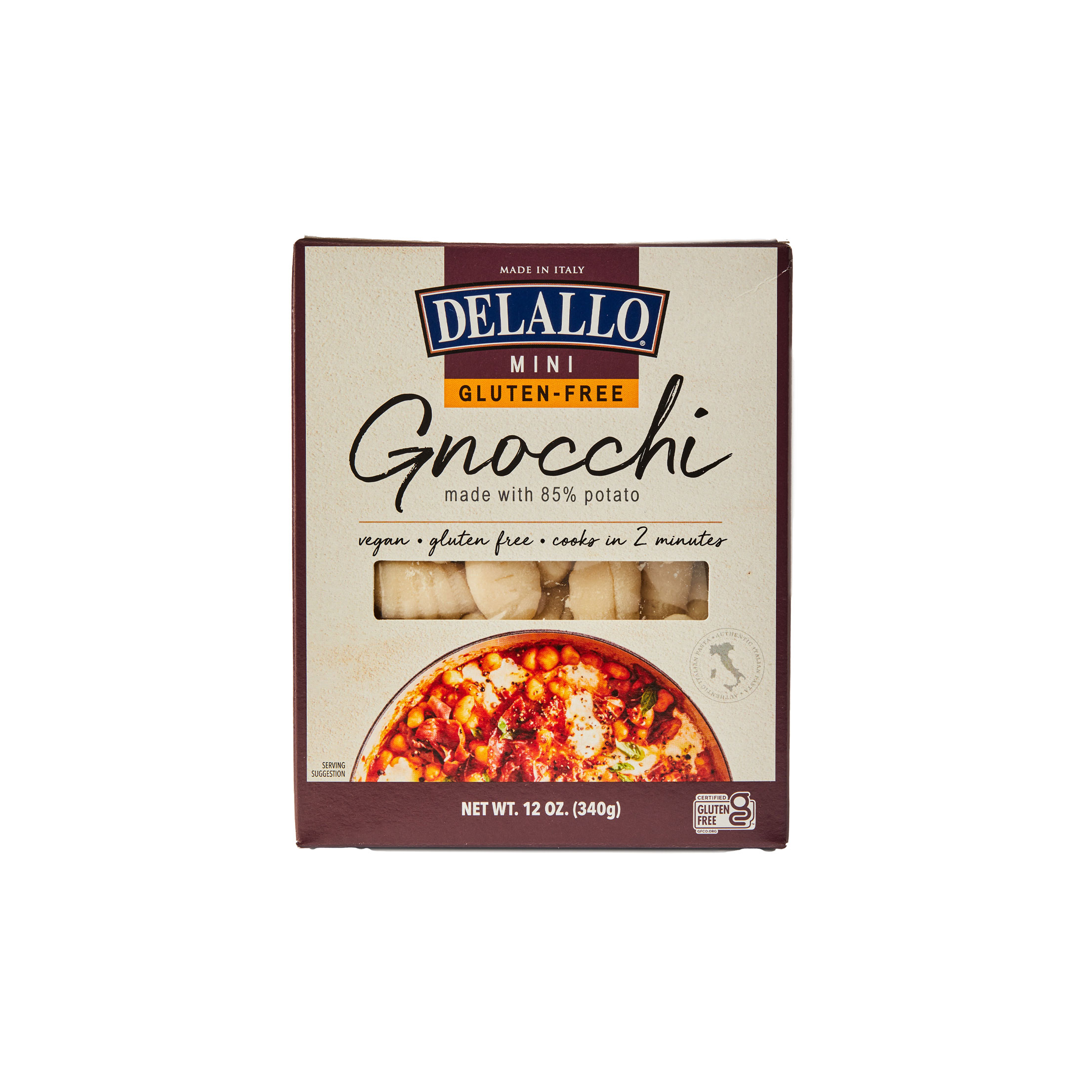 Gluten Free Mini Gnocchi (Potato & Rice Flour) | DeLallo