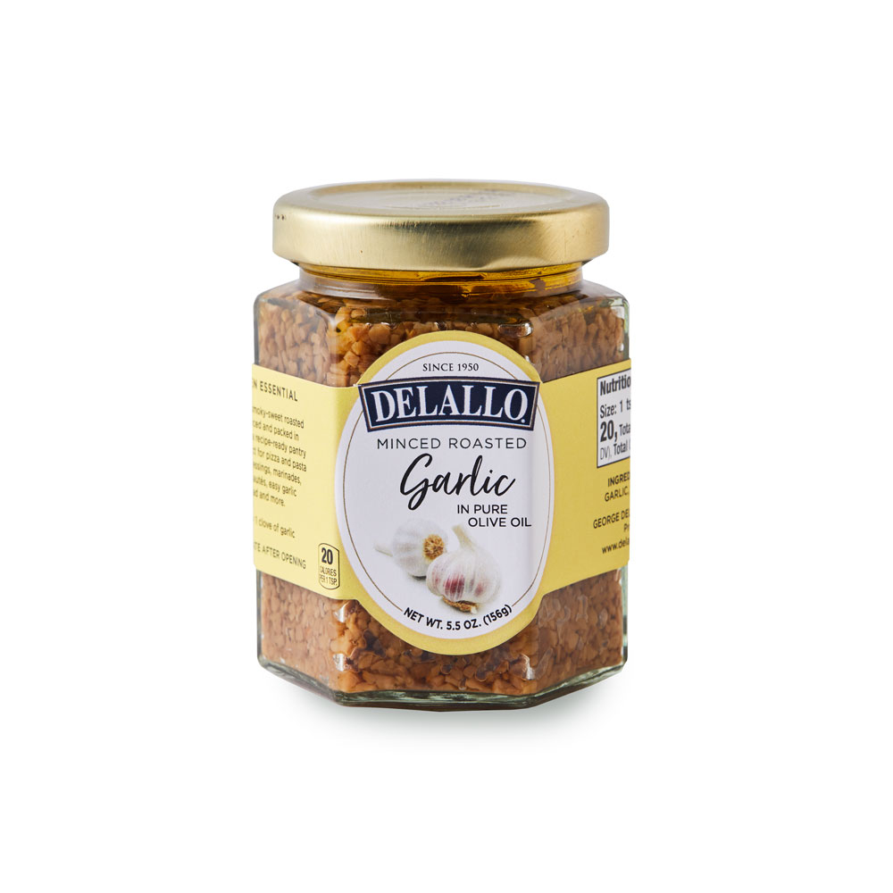 Minced Roasted Garlic (In Oil) | DeLallo