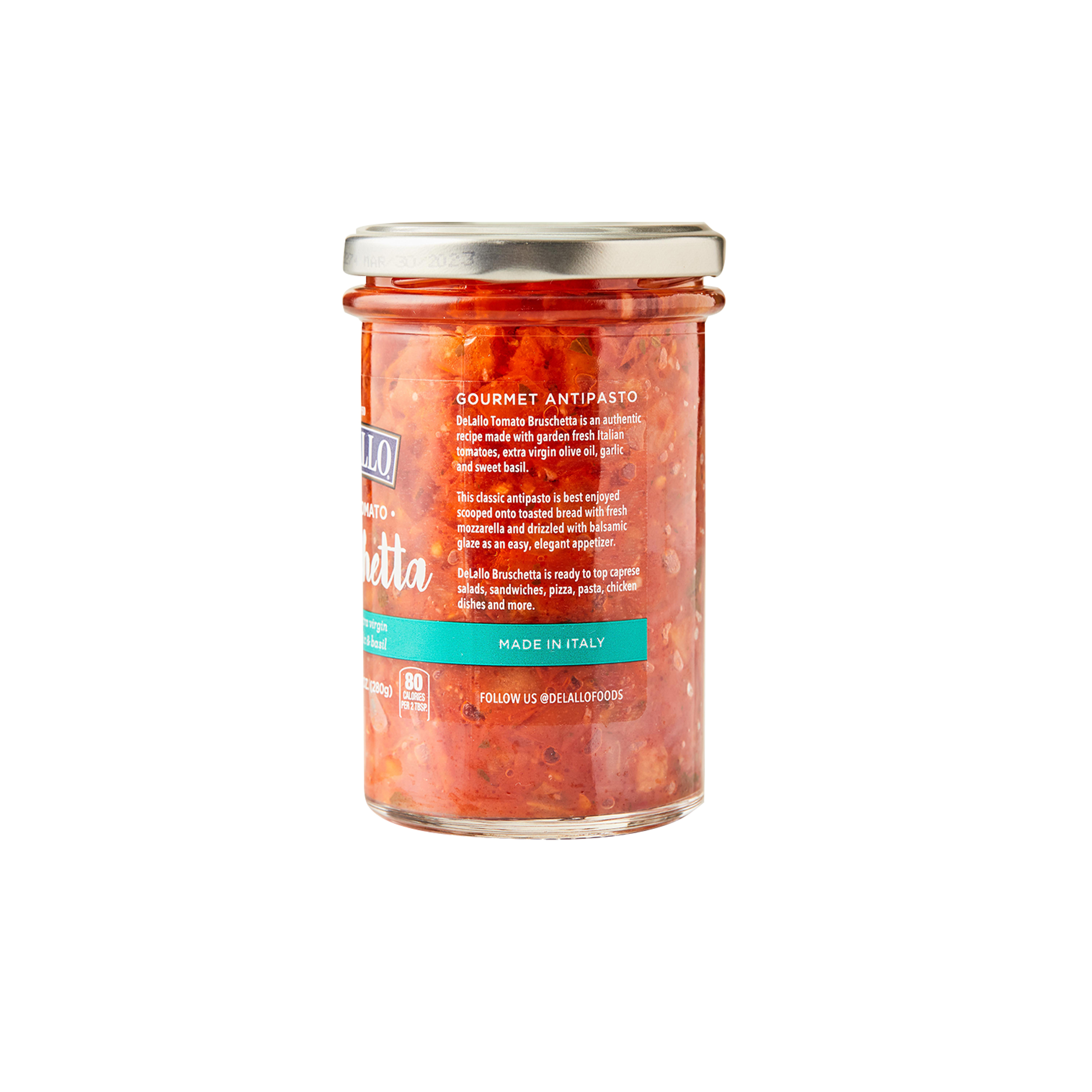 Tomato Bruschetta (9.88 oz. Jar) | DeLallo
