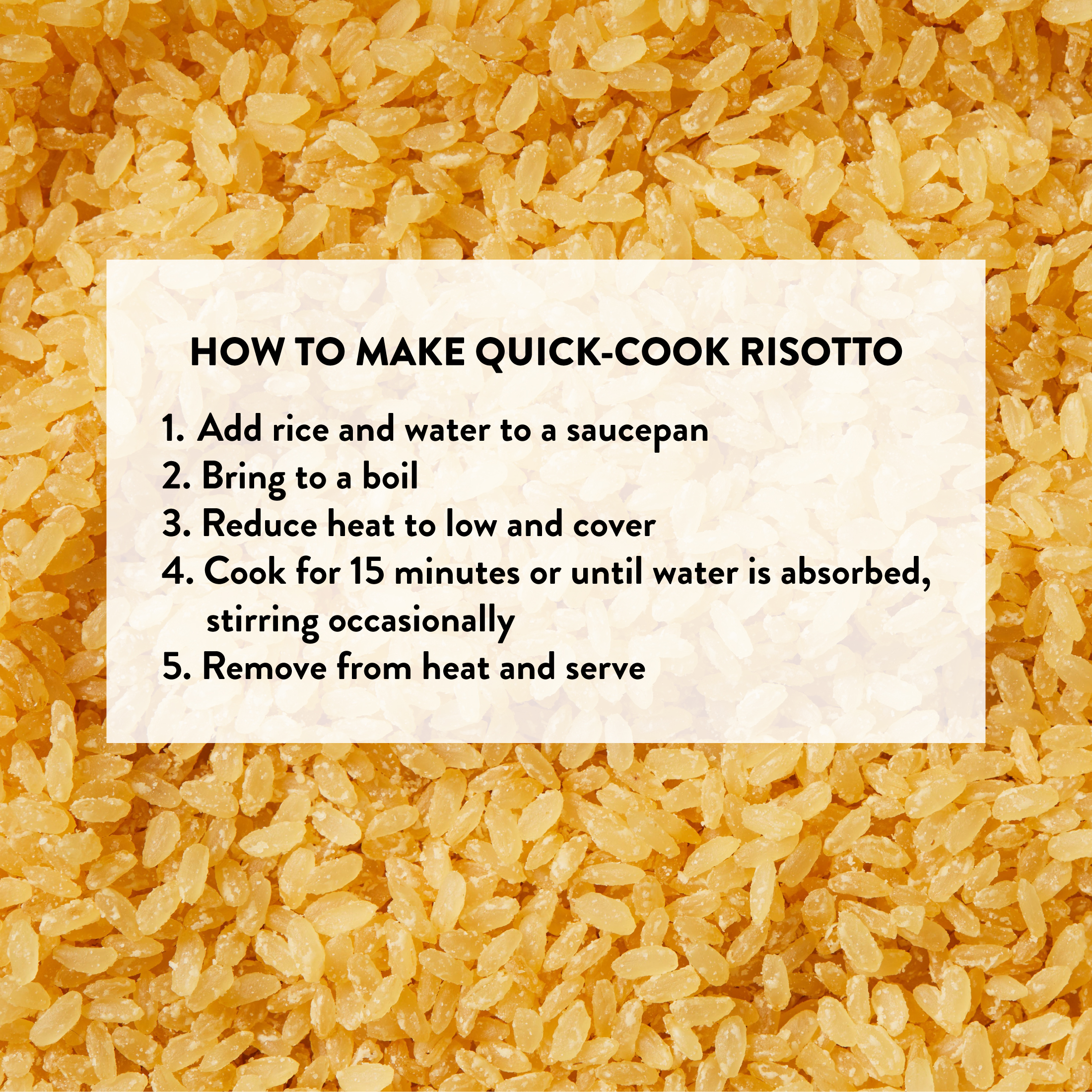 Boxed Cheese Risotto (Quick Cook) | DeLallo