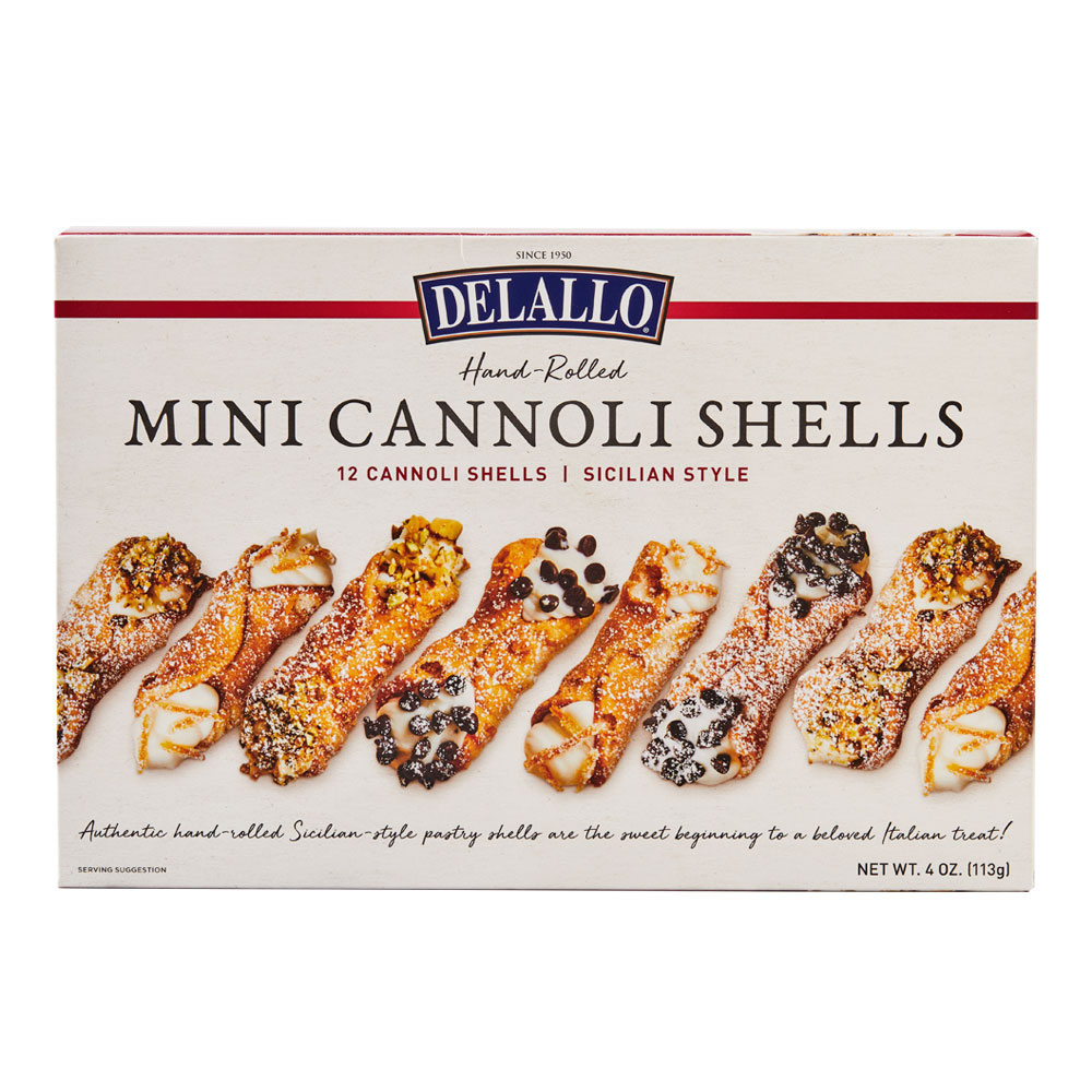Mini Cannoli Shells | DeLallo