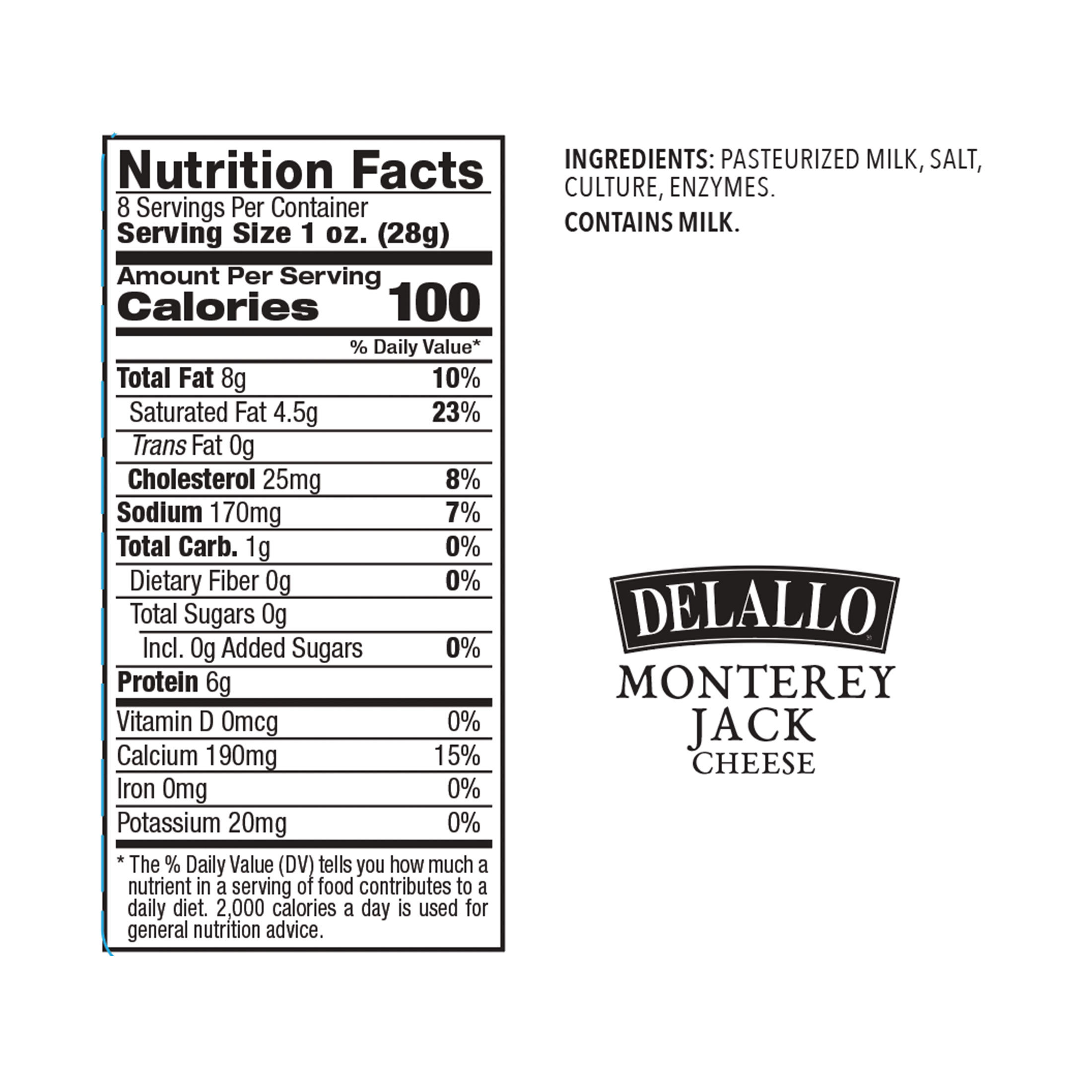 Monterey Jack Cheese | DeLallo