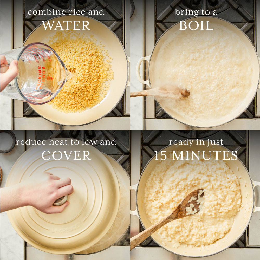 Boxed Cacio E Pepe Risotto (Quick Cook) | DeLallo