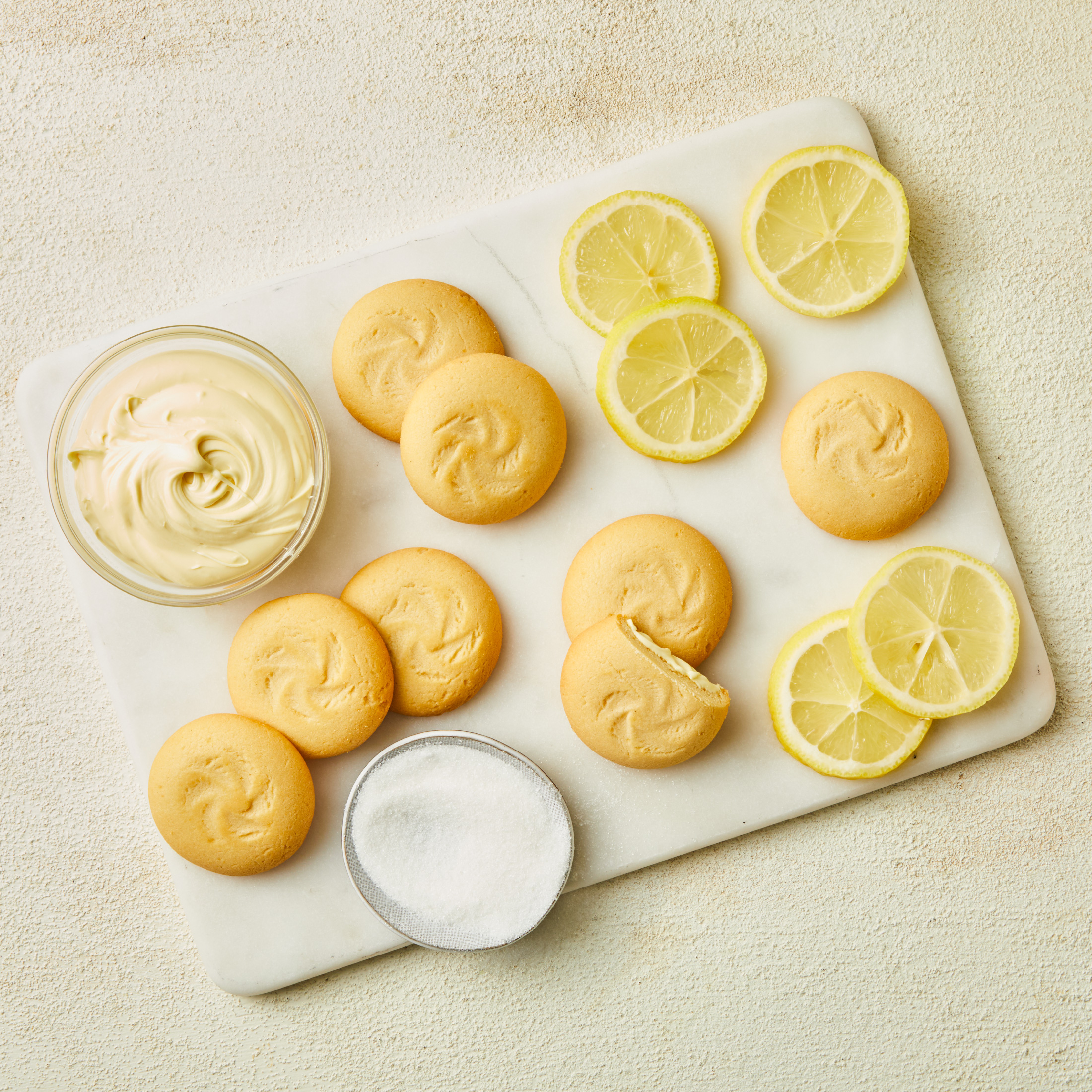 Italian Lemon Cream Filled Cookies | DeLallo
