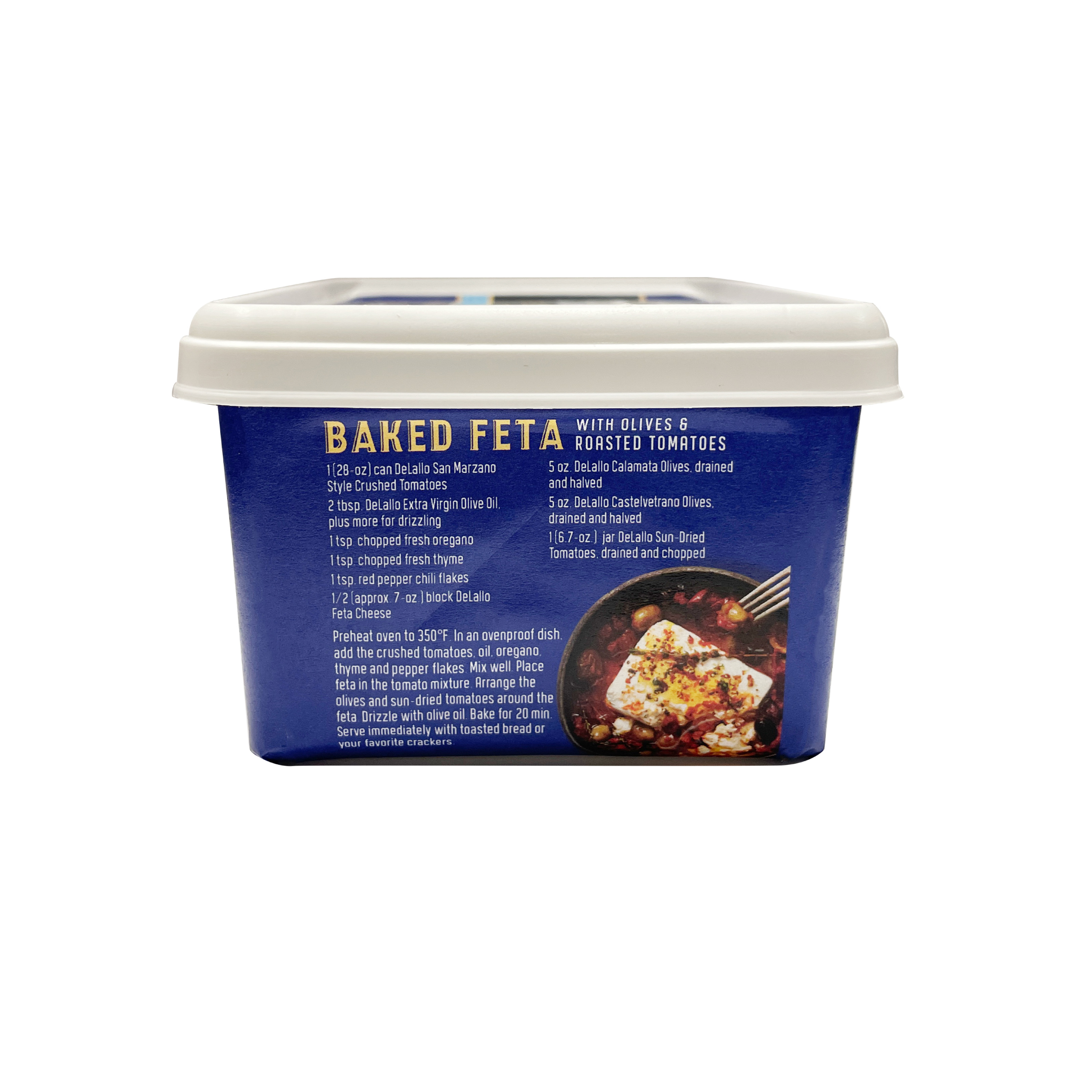 Feta Cheese Block (Imported) | DeLallo
