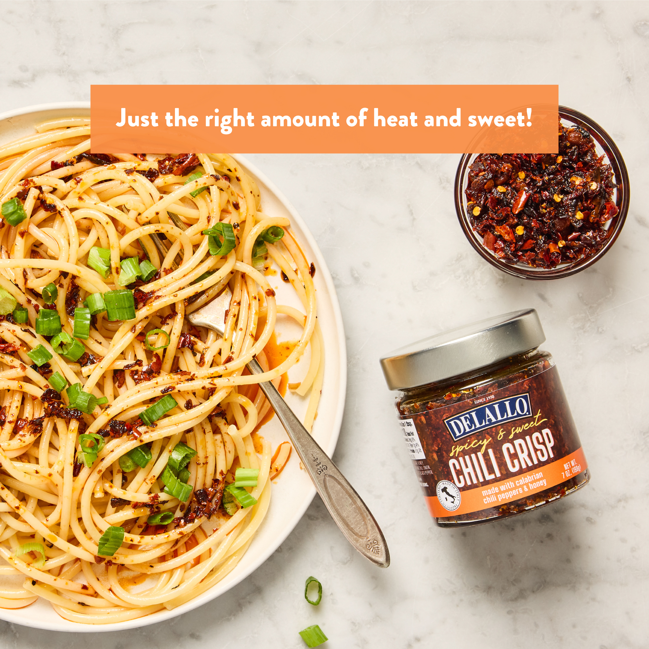 Spicy and Sweet Chili Crisp | DeLallo