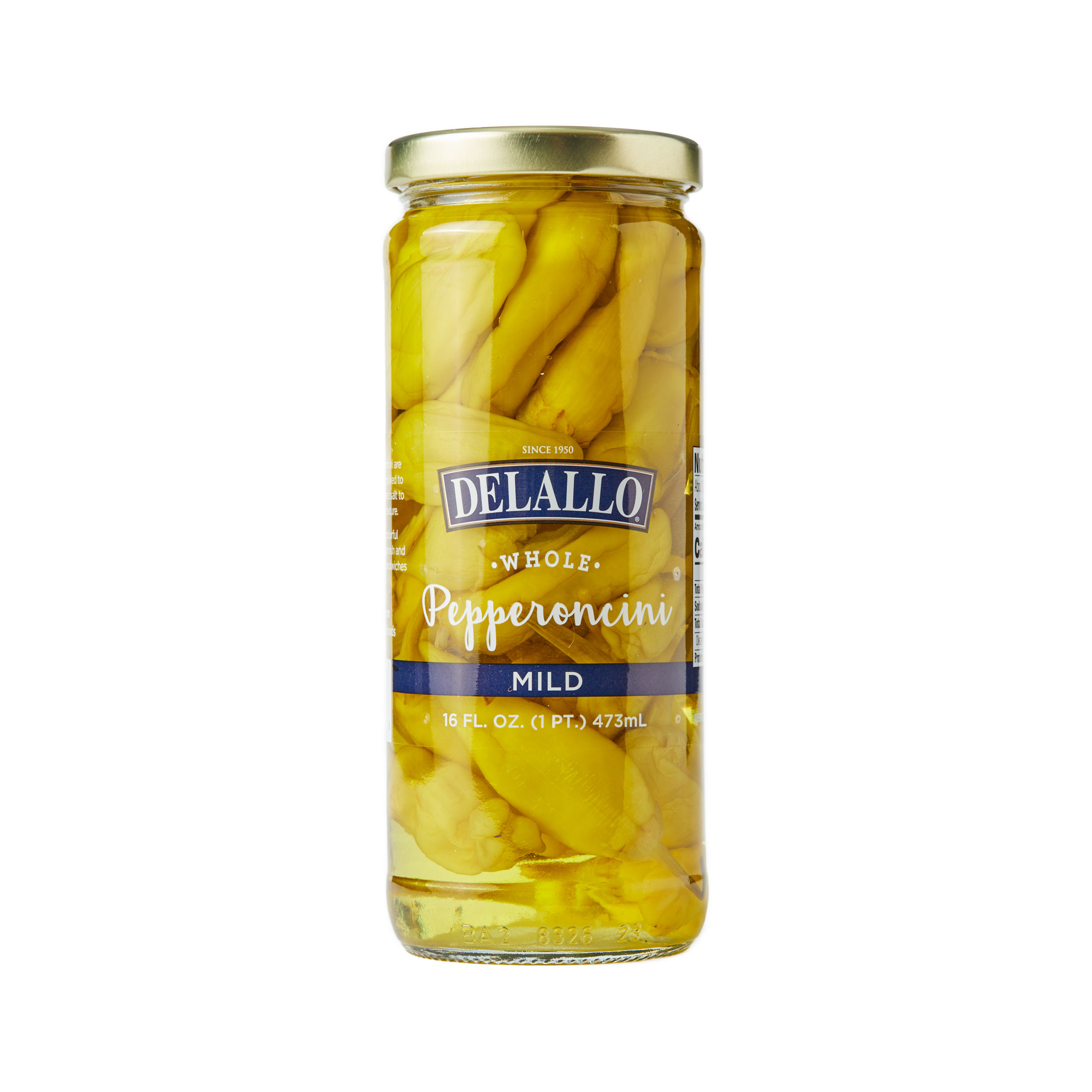 Whole Mild Pepperoncini Peppers (16 oz.)| DeLallo