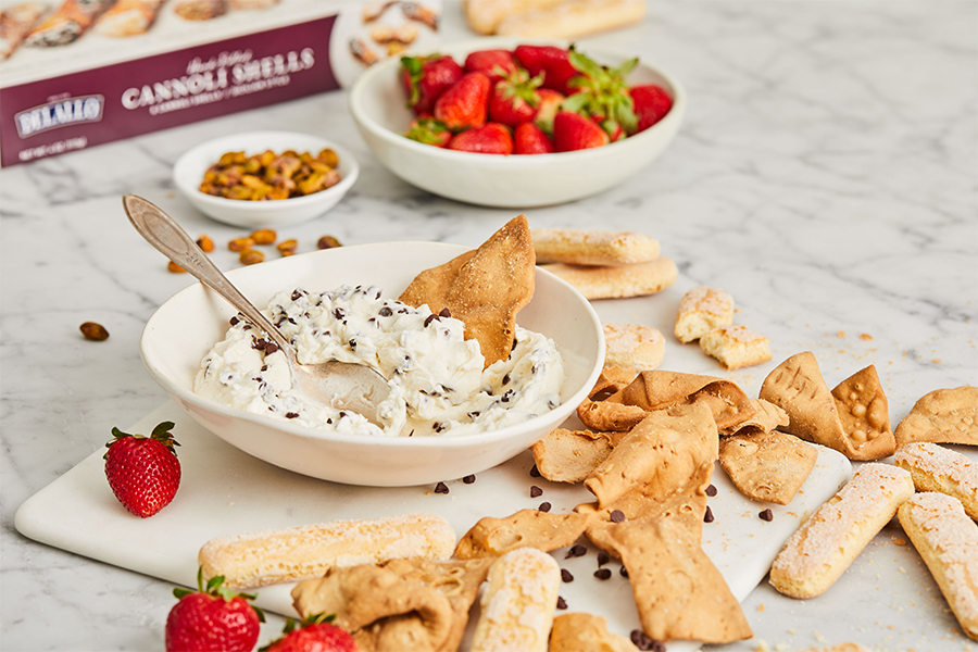 Easy And Delicious (No Bake) Cannoli Dip - DeLallo