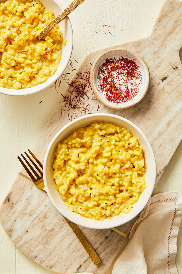 Quick Risotto Milanese (Risotto Alla Milanese) - DeLallo