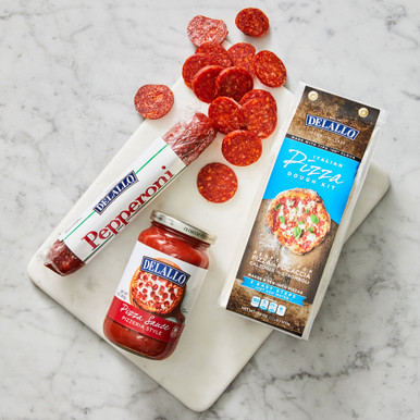 Italian Pepperoni Pizza Kit Bundle (Buy the Recipe) | DeLallo