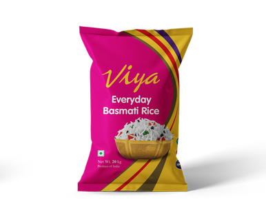 Basmati Everyday Rice Viya 20 Kg