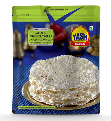 Yash Coin khichya green chilly papad - Viya