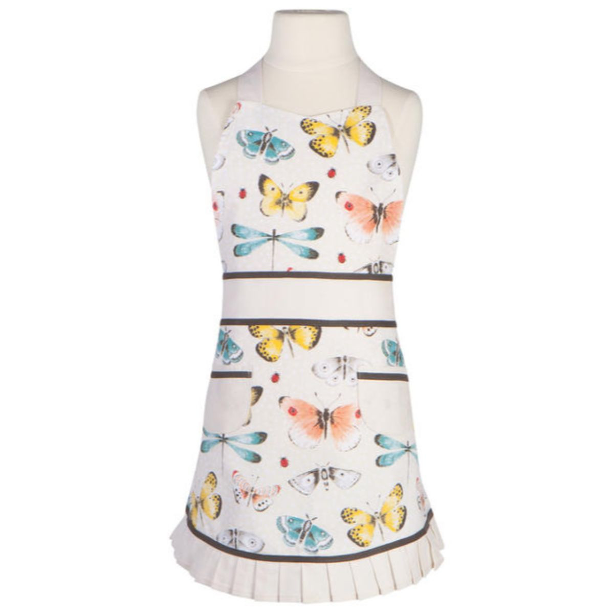 21" Vibrant Fly Away Stylish Now Designs Children's Apron | Christmas