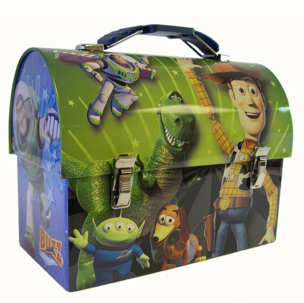 Disney Buzz Woody and the Gang Green DomeToy Story Lunch Box- Toy Story ...