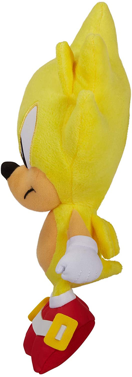 Sonic The Hedgehog Super Sonic 7-Inch Plush Collectible Stuffed Figure
