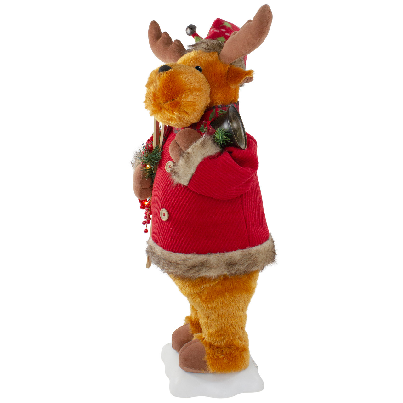 Lighted & Animated Musical Moose Christmas Figure - 24" | Christmas