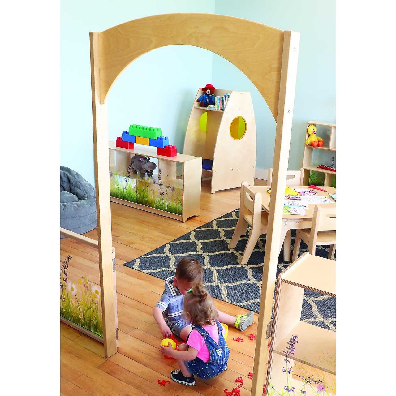 Whitney Brothers Birch Plywood And Maple Nature View Divider Archway WB0263
