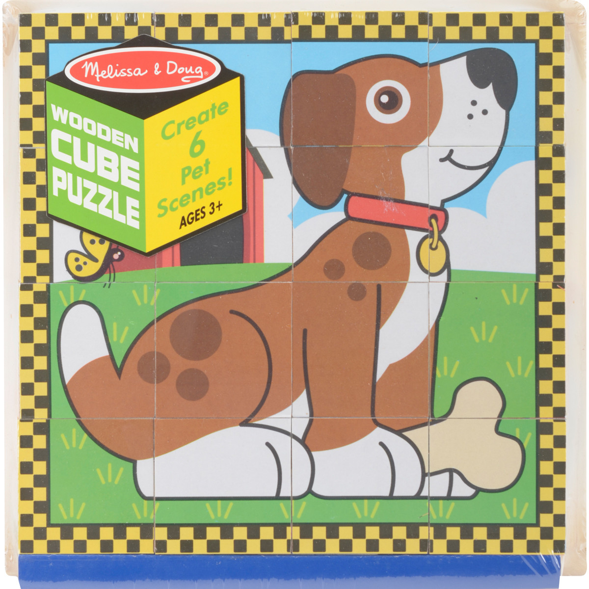 Jigsaw Puzzle 16pcs 8"X8"-Pets