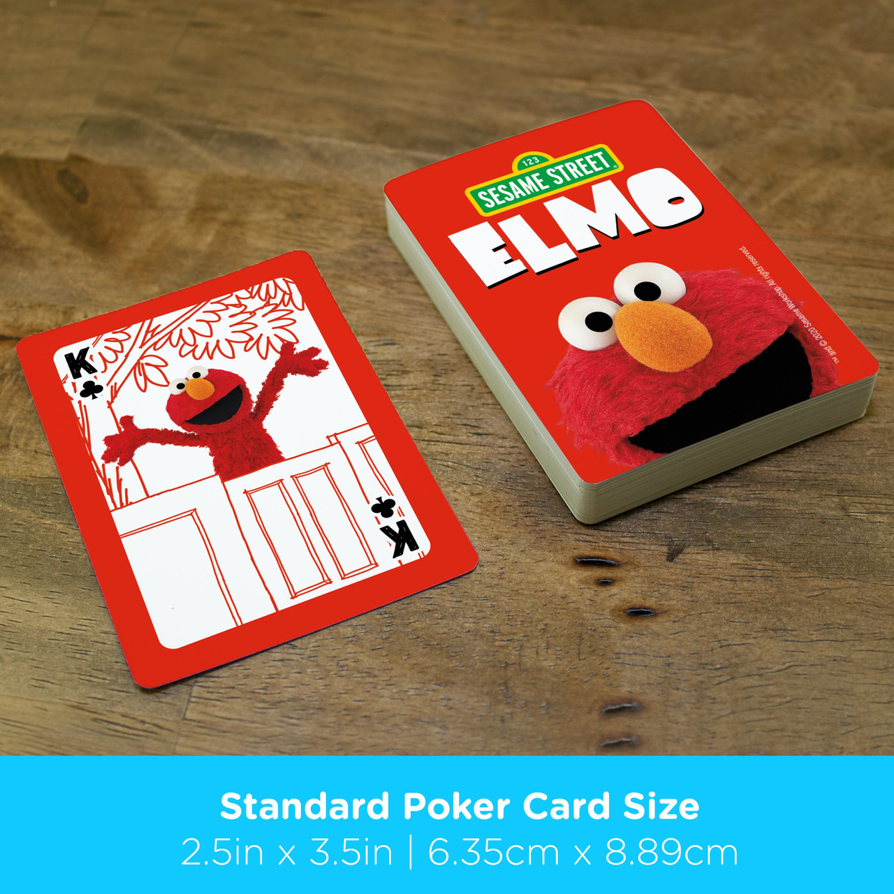 52706 Sesame Street Elmo Playing Cards